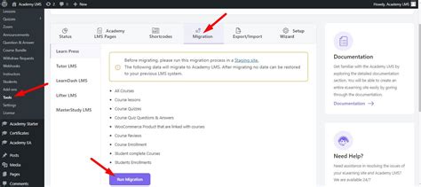 How To Use Academy LMS Migration Tool Academy LMS