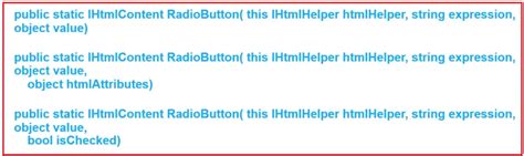 Radiobutton Html Helper In Aspnet Core Mvc Dot Net Tutorials