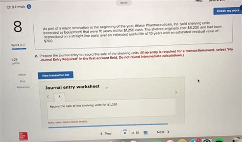 Solved Ch 9 Hmwk Help Saveand Exit Submit Seved Check My Work