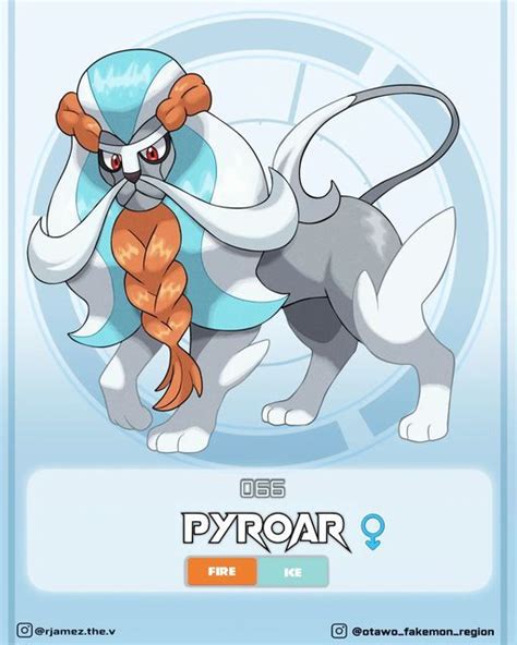 Male Litleo Evolution Viking Pokemon Pyroar