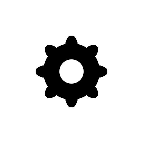 Settings Cogwheel Vector Icon Illustration 23199268 Vector Art At Vecteezy