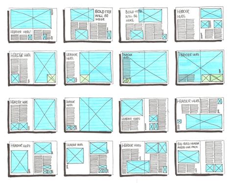 Layout Ideas 1 4 Page Layout Design Web Design Graphic Design Layouts Grid Design Graphic