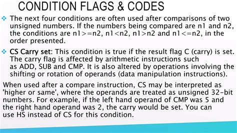 arm architecture subroutine and flags ppt