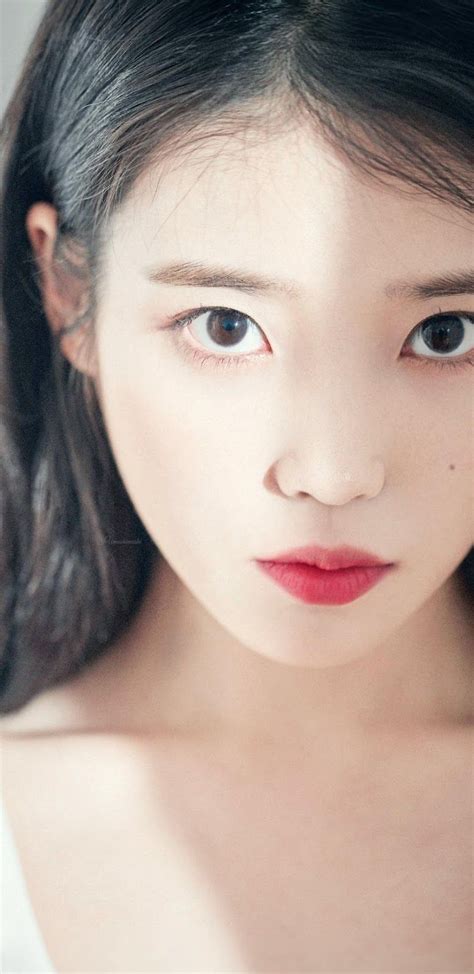Iu Close Up Face Close Up Faces Pretty Korean Girls