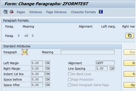 Create SAP Sapscript