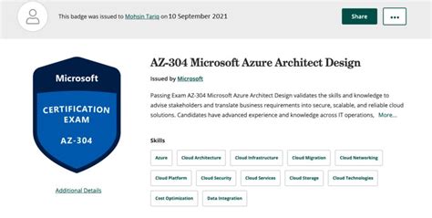 Mohsin Tariq On Linkedin Azure Microsoft Cloud Architect Learningcontinues 10 Comments