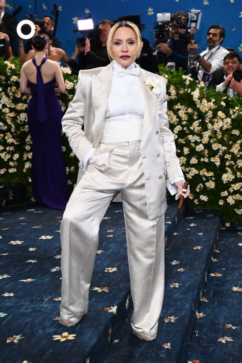 Met Gala 2025 Madonna In Tom Ford By Haider Ackerman Tom Lorenzo
