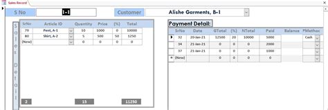 Populate Subform With Mainform Data Access World Forums