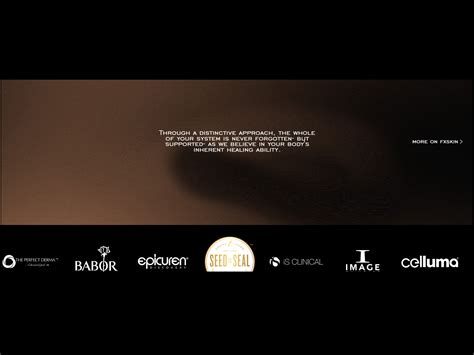 Interactive Animation Section Near Footer To Replicate Human Skin Aards