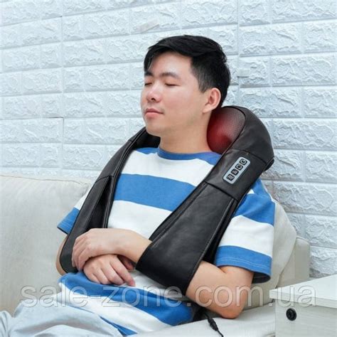 Масажер для шиї і спини А 785 Масаж Шиацу Чорний Id 1438036013 цена 1459 ₴ купить на Prom Ua
