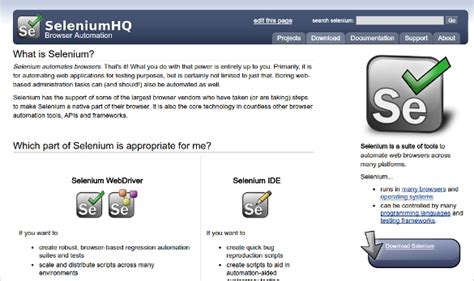 selenium testing tool free download softvivid