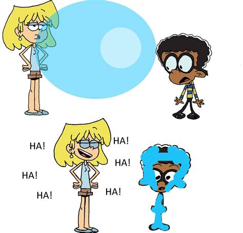 Lori Blowing Bubble In Clydes Face By Mrentertainment On Deviantart