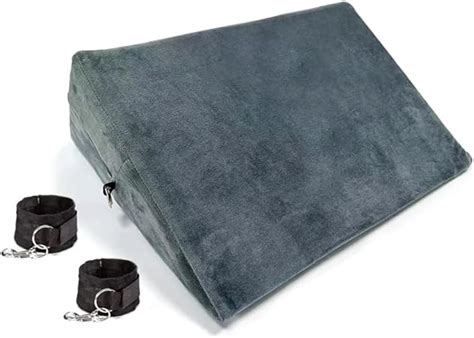 Sex Toys Pillow Triangle Shaped Sex Pillow With Handcuffs