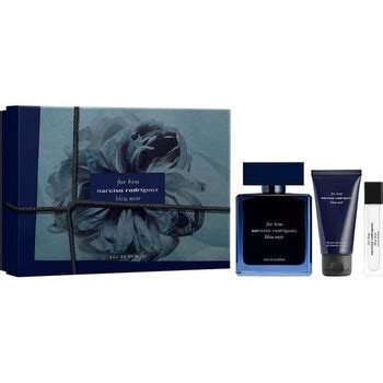 Narciso Rodriguez Mens Bleu Noir For Him 3pcs Edp T Set Fragrances