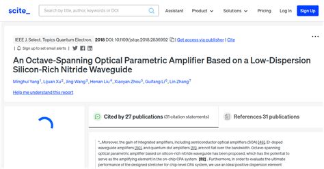 An Octave Spanning Optical Parametric Amplifier Based On A Low