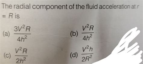 Radial Component Of Acceleration