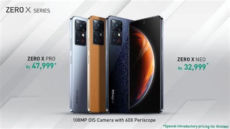 Infinix Launches Groundbreaking New Zero X Series With Super Moon Mode Camera Phoneworld