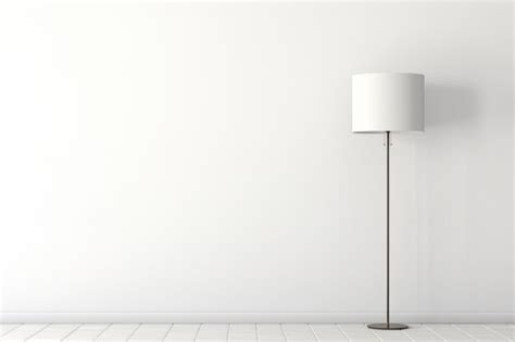 Lamp Furniture White Architecture Premium Ai Generated Image