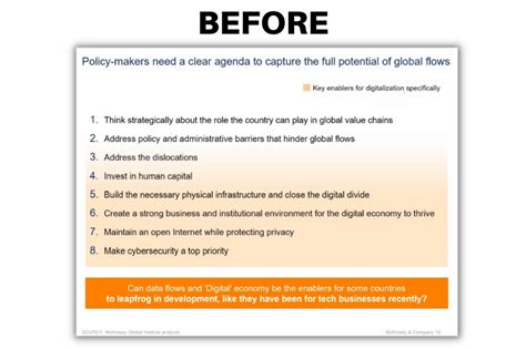 How I Redesigned 3 Mckinsey Slides To Be More Effective Analyst Academy