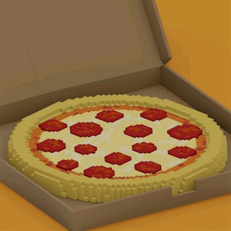 Shreya Pidikiti On Linkedin 3dart Voxelart Pizzaparty