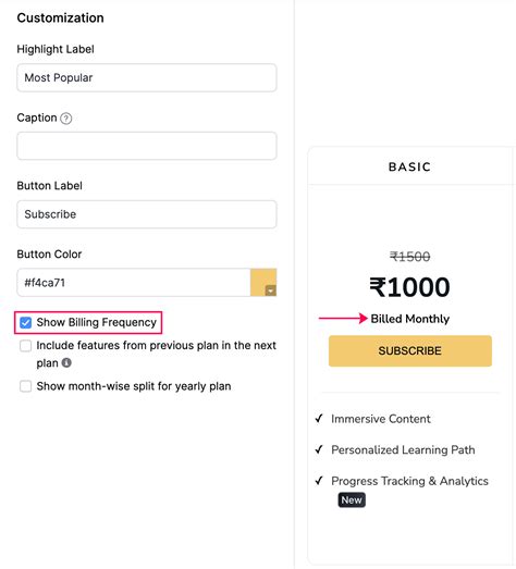 Pricing Widgets Help Zoho Billing