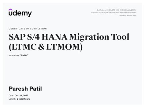 Paresh Patil On Linkedin Udemy Course Completion Certificate