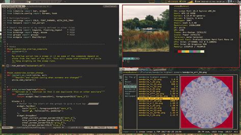 Qtile With A Bit Of Work Qtile Can Look Pretty Good Runixporn