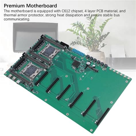 Dual Socket Motherboard 6 Phase Power Supply Ddr4 Dual Socket Dual Socket Motherboard 6 Phase Power Supply Ddr4 Dual Socket