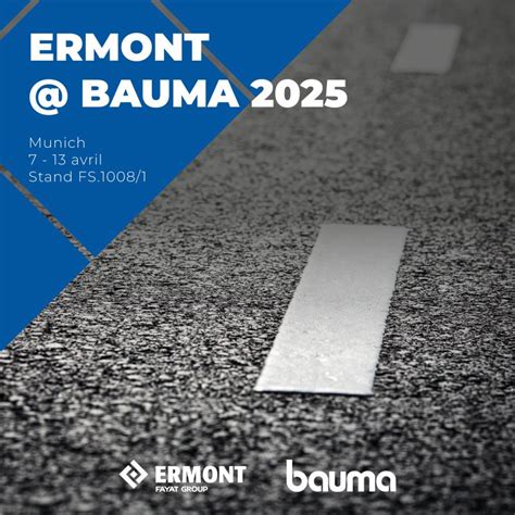 Bauma2025 Ermont Ermont Asphaltplant Asphalt Fayatgroup Asfalto