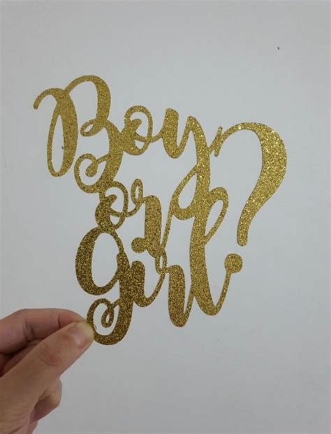 Customised Cake Topper Gender Reveal Cake Topper Hobbies And Toys
