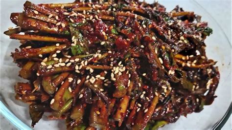 변질 없이 만들때 그대로의 맛 가죽나물 장아찌 Youtube