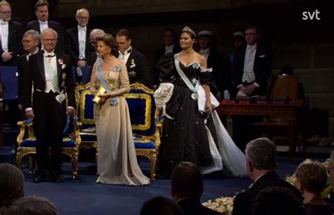 Zweedse Koninklijke Familie Bij Nobelprijsuitreiking The World Of Royals