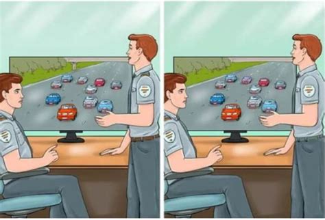 Iq Test Find 5 Differences In This Visual Challenge In Record Time