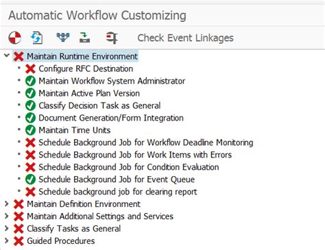 Workflow Initial Configuration Before S4hana
