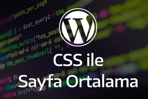 HTML ve Css ile Sayfayı Ortalama Blogizma