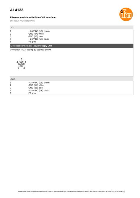 Ethernet Module With Ethercat Interface