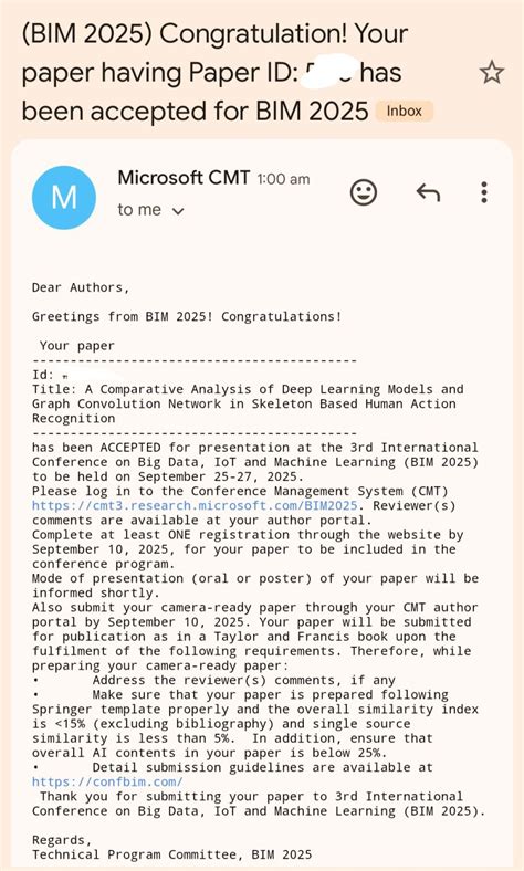 Bim2025 Springer Ieee Ai Machinelearning Deeplearning Computervision Bigdata Iot