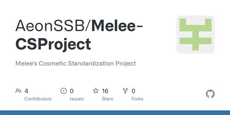 Github Aeonssbmelee Csproject Melees Cosmetic Standardization Project