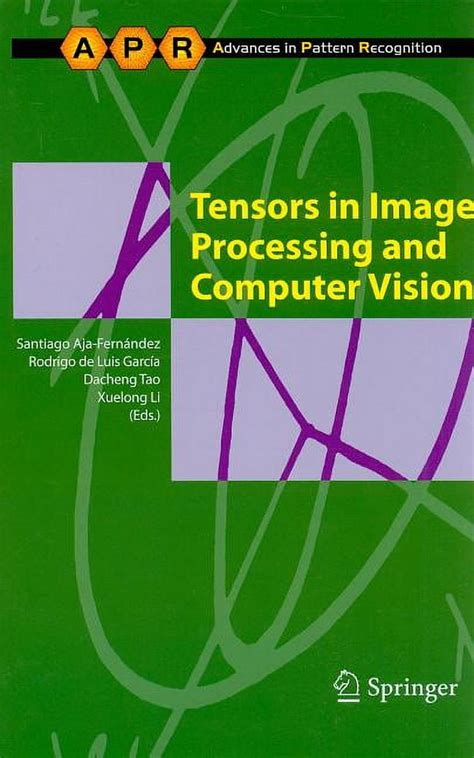 Advances In Computer Vision And Pattern Tensors In Image Processing And Computer Vision