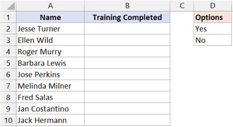 How To Make A Yesno Drop Down In Excel Easy Ways