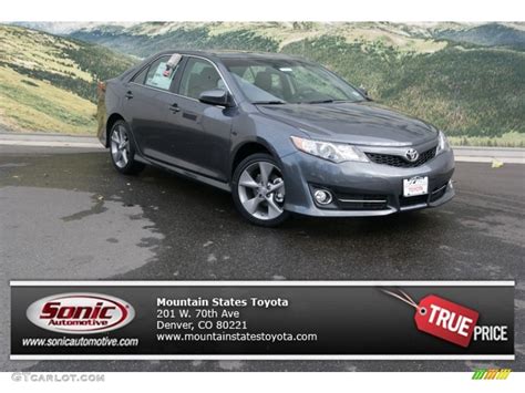 2012 Magnetic Gray Metallic Toyota Camry Se V6 74543626 Photo 10
