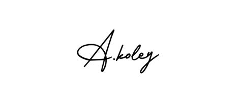 76 A Koley Name Signature Style Ideas Superb Name Signature