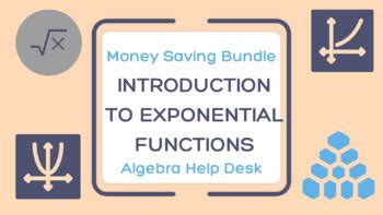 Unit Exponets Exponential Functions Introducing Quadratics Square Roots