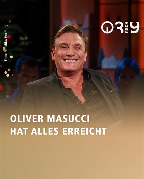 Das Lebensziel Eines Jeden Italieners Schauspieler Oliver Masucci Hat