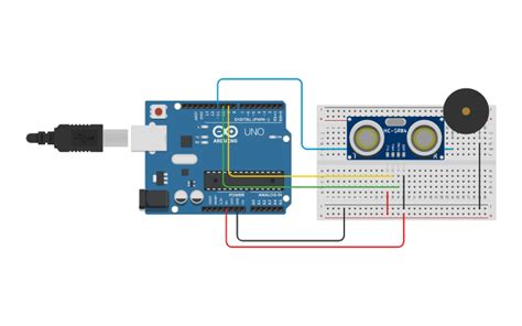 Circuit Design Hc Sr04 Tinkercad
