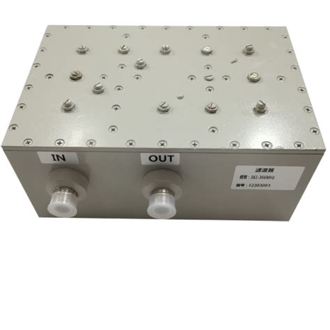 China Uhf Rf Tx Filter 361 366mhz With N Female Connector Power 300w