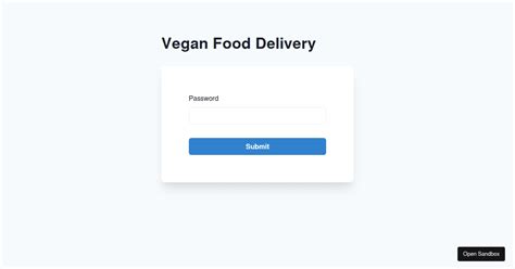Signup Form Codesandbox