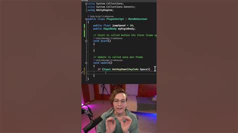 Rigidbody Jump Unity Tutorial Beginner Youtube