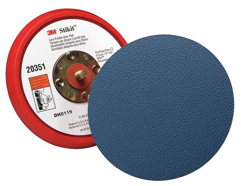 3m™ 20351 Stikit™ Low Profile Disc Pad 5 X 3 8 X 5 16 24 External Thread Mass Technologies