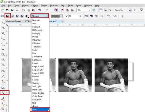 Membuat Efek Anaglyph Coreldraw Biologizone